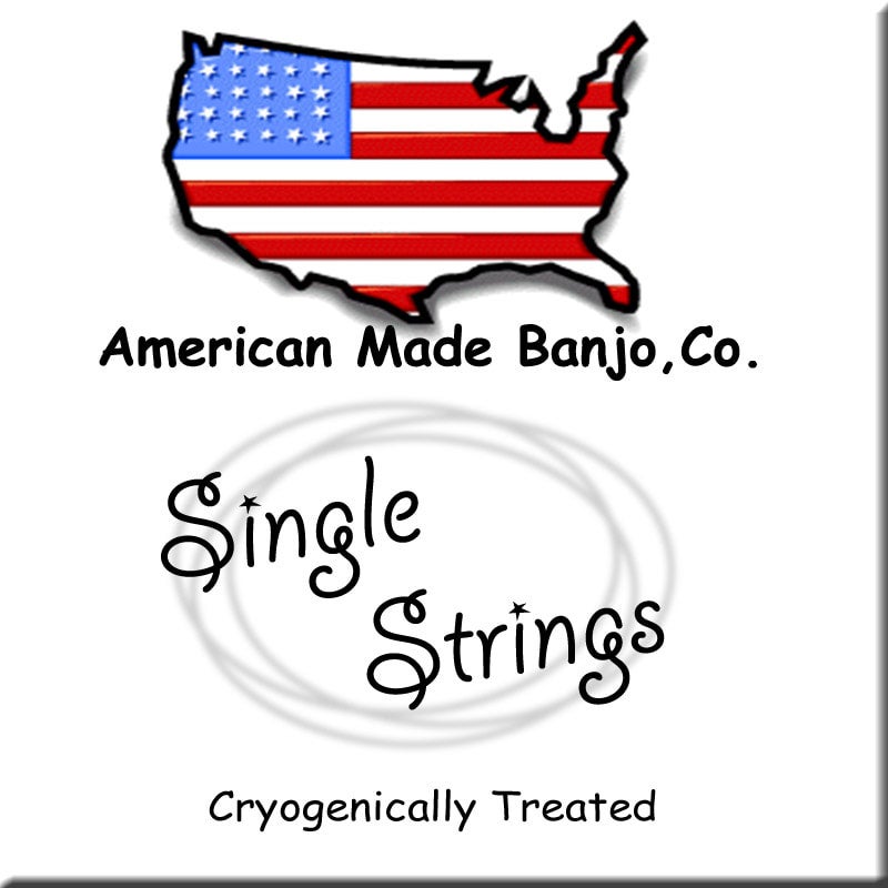 Single Strings - Wound Loop End JDW | American Made Banjo Company